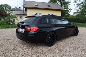 Black BMW 535 2011 in Gulbene, with an engine capacity of 3.00 L and mileage of 0 thousand km for 10990 €, photo 4 on AUTOMOTO.COM.LV