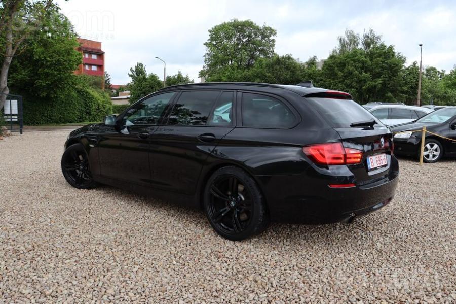 Black BMW 535 2011 in Gulbene, with an engine capacity of 3.00 L and mileage of 0 thousand km for 10990 €, photo 5 on AUTOMOTO.COM.LV