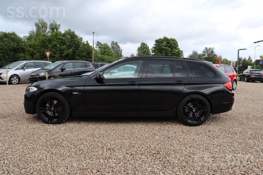 Black BMW 535 2011 in Gulbene, with an engine capacity of 3.00 L and mileage of 0 thousand km for 10990 €, photo 6 on AUTOMOTO.COM.LV