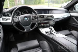 Black BMW 535 2011 in Gulbene, with an engine capacity of 3.00 L and mileage of 0 thousand km for 10990 €, photo 10 on AUTOMOTO.COM.LV