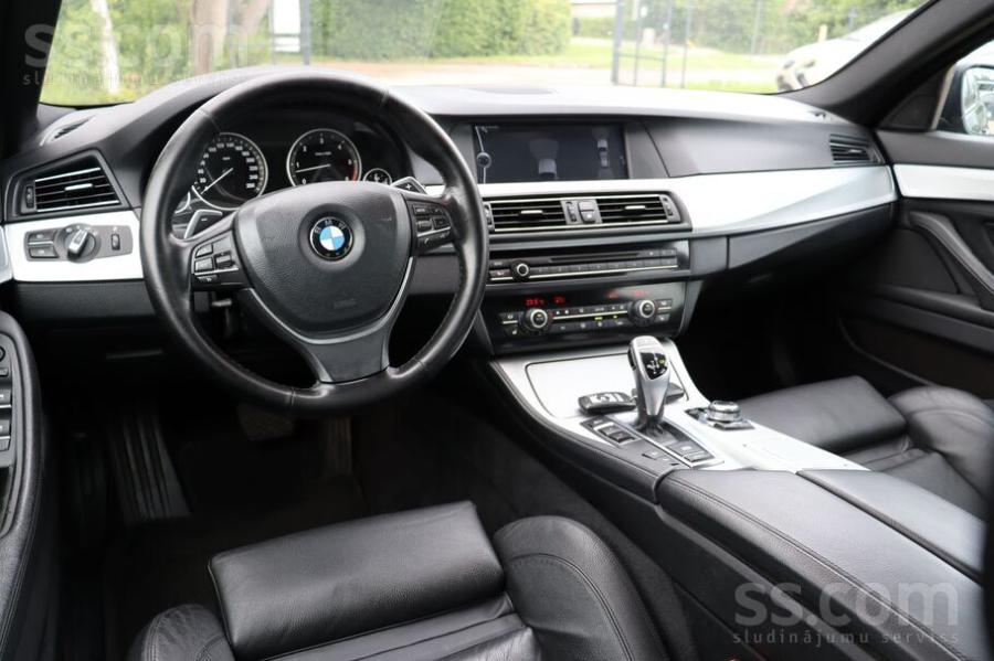 Black BMW 535 2011 in Gulbene, with an engine capacity of 3.00 L and mileage of 0 thousand km for 10990 €, photo 10 on AUTOMOTO.COM.LV