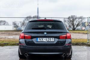 Black BMW 535 2011 in Riga, with an engine capacity of 3.00 L and mileage of 295 thousand km for 11490 €, photo 8 on AUTOMOTO.COM.LV
