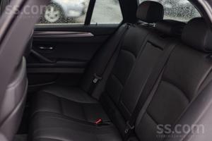 Black BMW 535 2011 in Riga, with an engine capacity of 3.00 L and mileage of 295 thousand km for 11490 €, photo 11 on AUTOMOTO.COM.LV