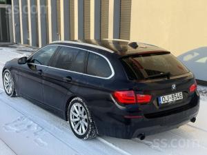 Black BMW 535 2011 in Riga, with an engine capacity of 3.00 L and mileage of 0 thousand km for 11900 €, photo 3 on AUTOMOTO.COM.LV