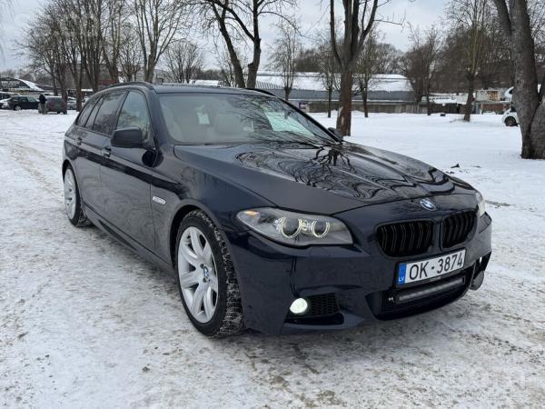 Black BMW 535 2011 in Riga, with an engine capacity of 3.00 L and mileage of 0 thousand km for 8790 €, photo 1 on AUTOMOTO.COM.LV