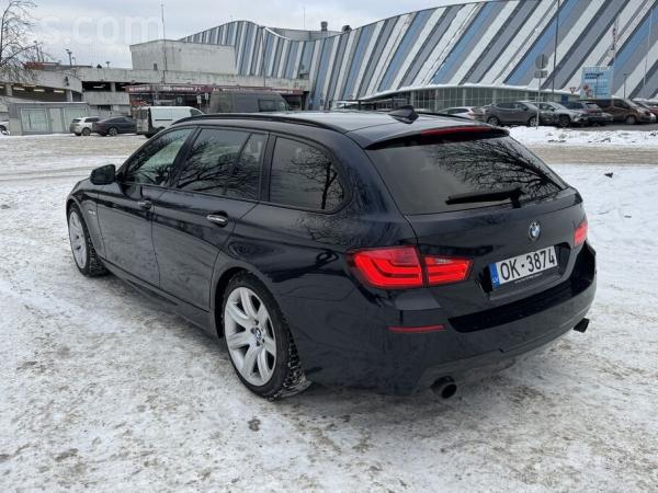 Black BMW 535 2011 in Riga, with an engine capacity of 3.00 L and mileage of 0 thousand km for 8790 €, photo 5 on AUTOMOTO.COM.LV