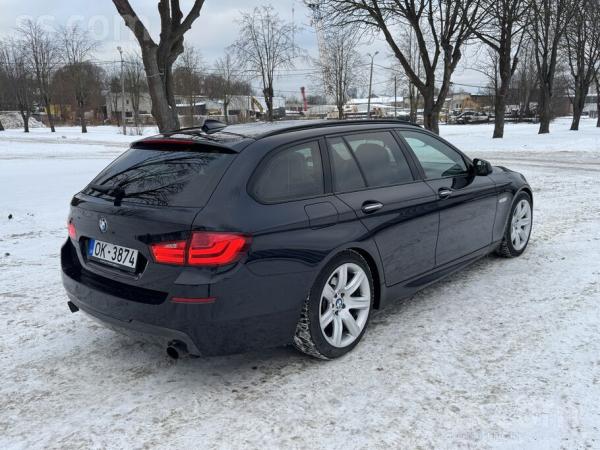 Black BMW 535 2011 in Riga, with an engine capacity of 3.00 L and mileage of 0 thousand km for 8790 €, photo 7 on AUTOMOTO.COM.LV