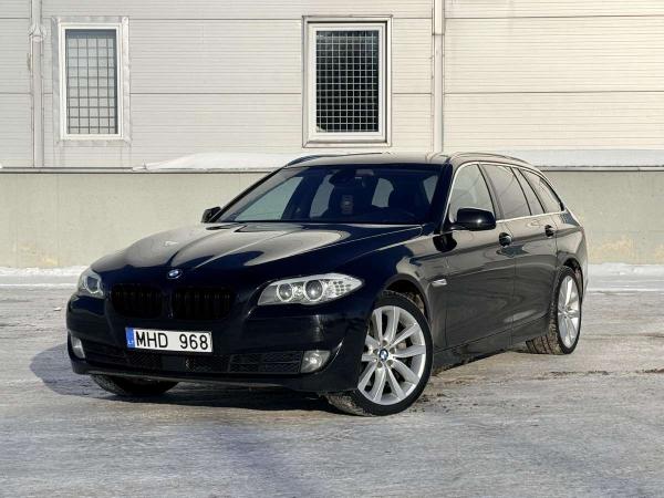 Melns BMW 535 2011 Mažeikiai, ar dzinēja tilpumu 3.00 L un nobraukumu 350 tūkst. km par 9000 €, foto 1 vietnē AUTOMOTO.COM.LV