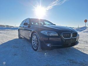 Black BMW 535 2011 in Panevezys, with an engine capacity of 2.98 L and mileage of 245 thousand km for 8500 €, photo 8 on AUTOMOTO.COM.LV
