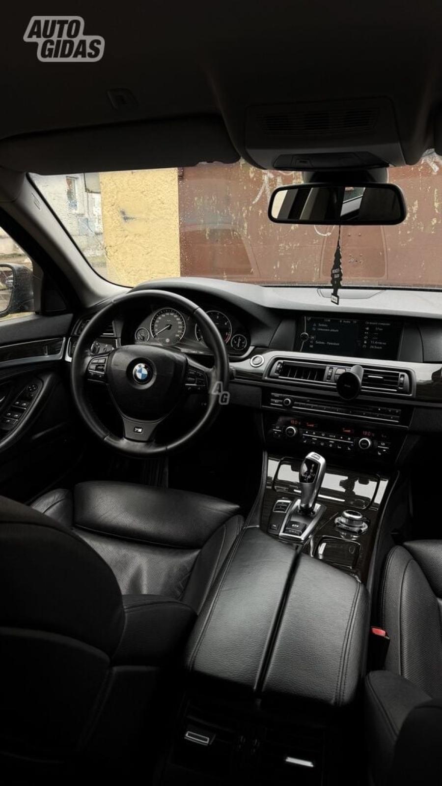 Black BMW 535 2011 in Klaipeda, with an engine capacity of 3.00 L and mileage of 350 thousand km for 8999 €, photo 2 on AUTOMOTO.COM.LV