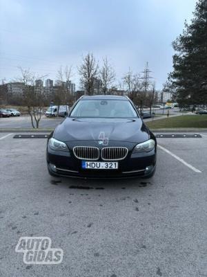 Black BMW 535 2011 in Vilnius, with an engine capacity of 3.00 L and mileage of 350 thousand km for 8400 €, photo 9 on AUTOMOTO.COM.LV