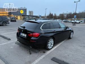 Black BMW 535 2011 in Vilnius, with an engine capacity of 3.00 L and mileage of 350 thousand km for 8400 €, photo 12 on AUTOMOTO.COM.LV