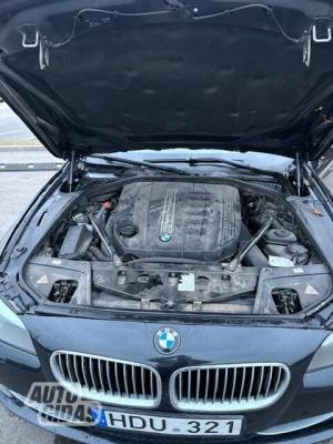 Black BMW 535 2011 in Vilnius, with an engine capacity of 3.00 L and mileage of 350 thousand km for 8400 €, photo 19 on AUTOMOTO.COM.LV