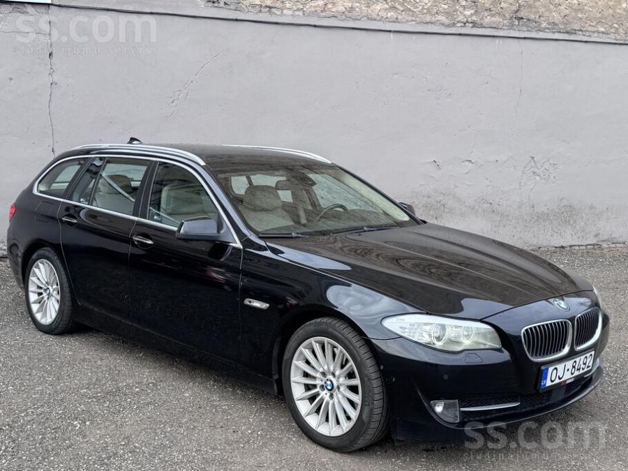 Melns BMW 535 2011 Rīga, ar dzinēja tilpumu 3.00 L un nobraukumu 347 tūkst. km par 9900 €, foto 1 vietnē AUTOMOTO.COM.LV