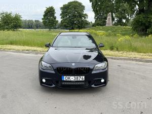 Black BMW 535 2011 in Riga, with an engine capacity of 3.00 L and mileage of 0 thousand km for 7550 €, photo 3 on AUTOMOTO.COM.LV