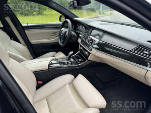 Black BMW 535 2011 in Riga, with an engine capacity of 3.00 L and mileage of 0 thousand km for 7550 €, photo 15 on AUTOMOTO.COM.LV