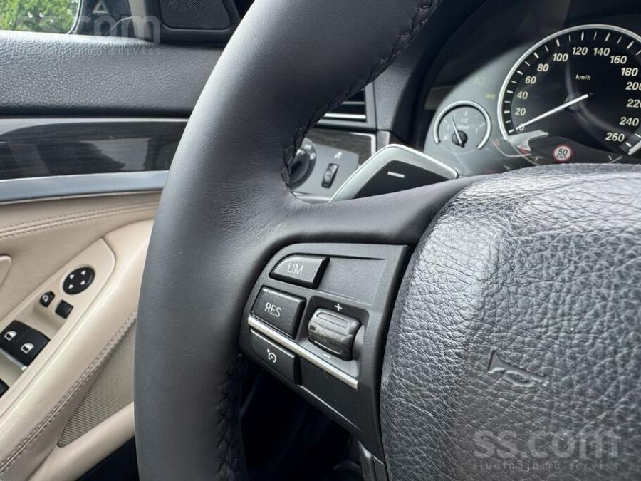 Black BMW 535 2011 in Riga, with an engine capacity of 3.00 L and mileage of 0 thousand km for 7550 €, photo 19 on AUTOMOTO.COM.LV