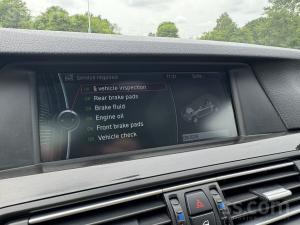 Black BMW 535 2011 in Riga, with an engine capacity of 3.00 L and mileage of 0 thousand km for 7550 €, photo 24 on AUTOMOTO.COM.LV