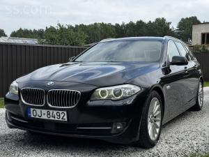 Black BMW 535 2011 in Riga, with an engine capacity of 3.00 L and mileage of 345 thousand km for 9150 €, photo  on AUTOMOTO.COM.LV