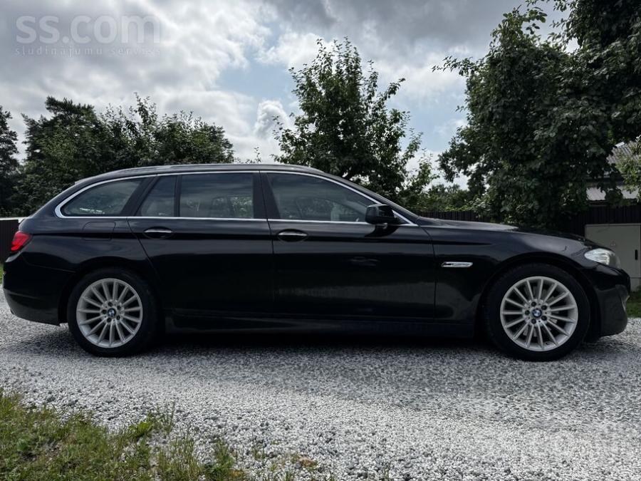 Black BMW 535 2011 in Riga, with an engine capacity of 3.00 L and mileage of 345 thousand km for 9150 €, photo 6 on AUTOMOTO.COM.LV