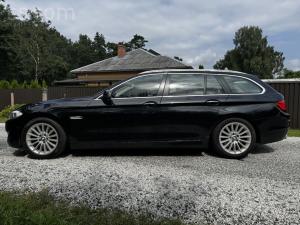 Black BMW 535 2011 in Riga, with an engine capacity of 3.00 L and mileage of 345 thousand km for 9150 €, photo 7 on AUTOMOTO.COM.LV