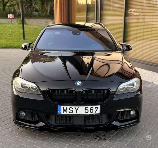 Melns BMW 535 2011 Viļņa, ar dzinēja tilpumu 2.99 L un nobraukumu 270 tūkst. km par 8800 €, foto 3 vietnē AUTOMOTO.COM.LV
