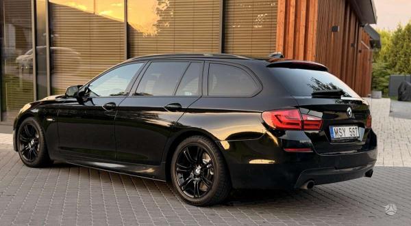 Melns BMW 535 2011 Viļņa, ar dzinēja tilpumu 2.99 L un nobraukumu 270 tūkst. km par 8800 €, foto 4 vietnē AUTOMOTO.COM.LV