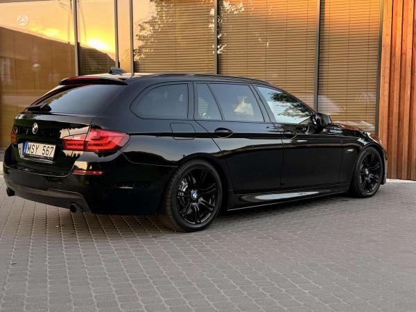 Melns BMW 535 2011 Viļņa, ar dzinēja tilpumu 2.99 L un nobraukumu 270 tūkst. km par 8800 €, foto 5 vietnē AUTOMOTO.COM.LV