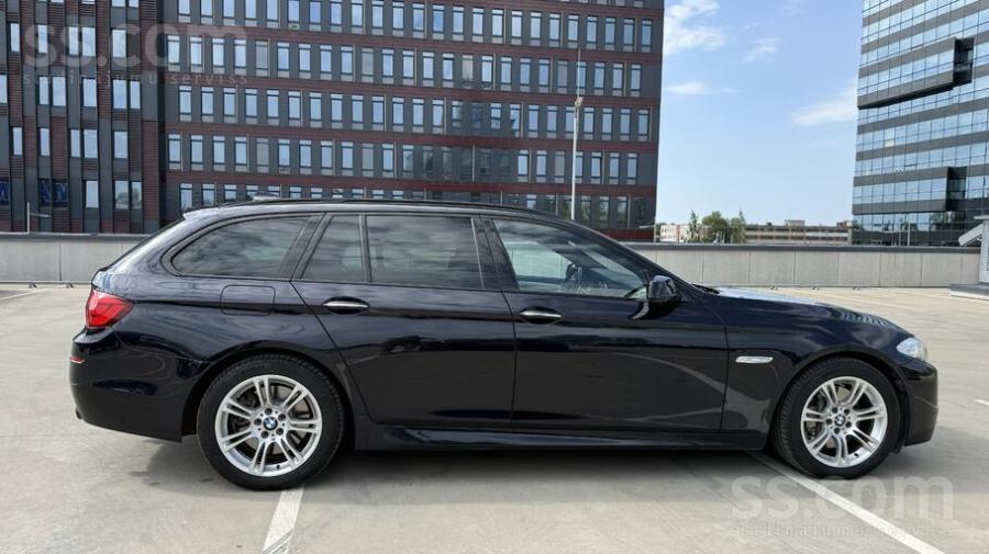 Black BMW 535 2011 in Riga, with an engine capacity of 3.00 L and mileage of 318 thousand km for 10900 €, photo 1 on AUTOMOTO.COM.LV