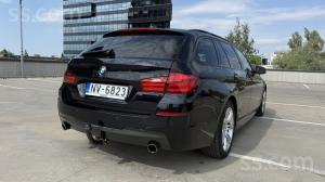 Black BMW 535 2011 in Riga, with an engine capacity of 3.00 L and mileage of 318 thousand km for 10900 €, photo 4 on AUTOMOTO.COM.LV