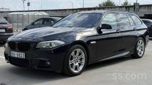 Black BMW 535 2011 in Riga, with an engine capacity of 3.00 L and mileage of 318 thousand km for 10900 €, photo 9 on AUTOMOTO.COM.LV