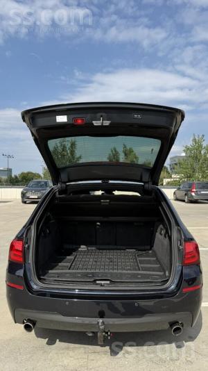 Black BMW 535 2011 in Riga, with an engine capacity of 3.00 L and mileage of 318 thousand km for 10900 €, photo 10 on AUTOMOTO.COM.LV
