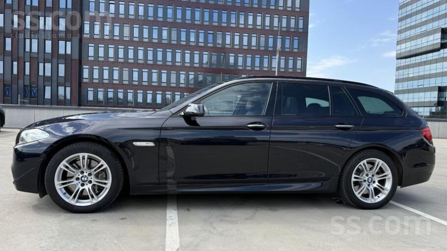Black BMW 535 2011 in Riga, with an engine capacity of 3.00 L and mileage of 318 thousand km for 10900 €, photo 19 on AUTOMOTO.COM.LV