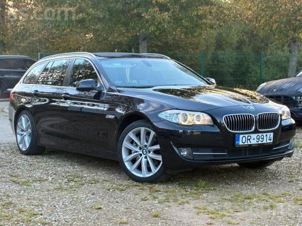 Melns BMW 535 2011 Kuldīga, ar dzinēja tilpumu 3.00 L un nobraukumu 257 tūkst. km par 6990 €, foto 1 vietnē AUTOMOTO.COM.LV