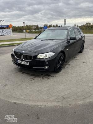 Black BMW 535 2011 in Vilnius, with an engine capacity of 3.00 L and mileage of 240 thousand km for 10250 €, photo 3 on AUTOMOTO.COM.LV