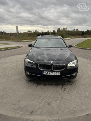 Black BMW 535 2011 in Vilnius, with an engine capacity of 3.00 L and mileage of 240 thousand km for 10250 €, photo 4 on AUTOMOTO.COM.LV