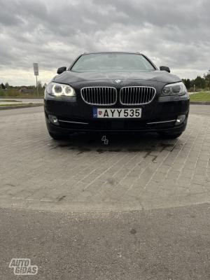Black BMW 535 2011 in Vilnius, with an engine capacity of 3.00 L and mileage of 240 thousand km for 10250 €, photo 5 on AUTOMOTO.COM.LV