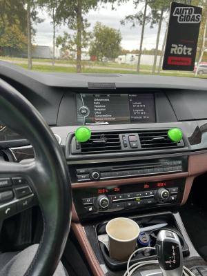Black BMW 535 2011 in Vilnius, with an engine capacity of 3.00 L and mileage of 240 thousand km for 10250 €, photo 11 on AUTOMOTO.COM.LV