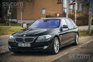 Black BMW 535 2012 in Riga, with an engine capacity of 3.00 L and mileage of 0 thousand km for 8990 €, photo 1 on AUTOMOTO.COM.LV