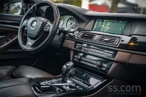 Black BMW 535 2012 in Riga, with an engine capacity of 3.00 L and mileage of 0 thousand km for 8990 €, photo 8 on AUTOMOTO.COM.LV