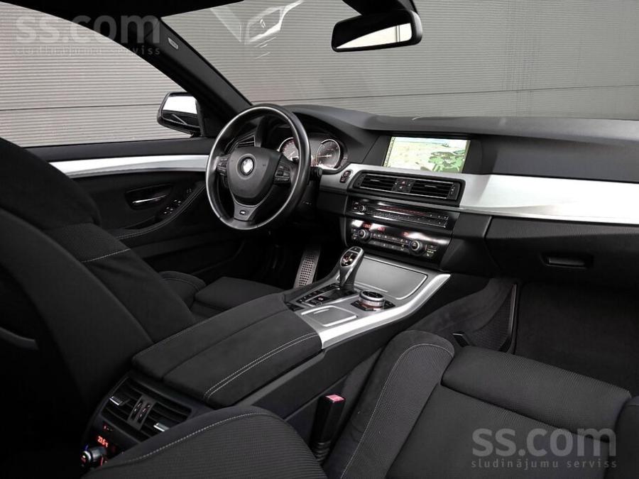 Melns BMW 535 2012 Rīga, ar dzinēja tilpumu 3.00 L un nobraukumu 254 tūkst. km par 12850 €, foto 7 vietnē AUTOMOTO.COM.LV