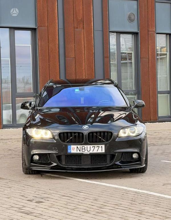 Black BMW 535 2012 in Kaunas, with an engine capacity of 2.99 L and mileage of 260 thousand km for 10300 €, photo 1 on AUTOMOTO.COM.LV