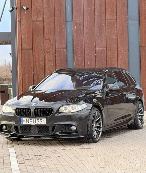 Black BMW 535 2012 in Kaunas, with an engine capacity of 2.99 L and mileage of 260 thousand km for 10300 €, photo 2 on AUTOMOTO.COM.LV