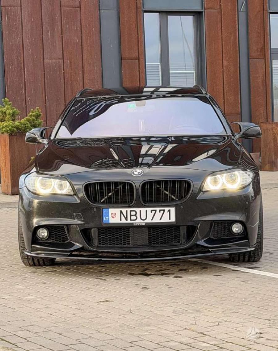 Melns BMW 535 2012 Kauņa, ar dzinēja tilpumu 2.99 L un nobraukumu 260 tūkst. km par 10300 €, foto 3 vietnē AUTOMOTO.COM.LV