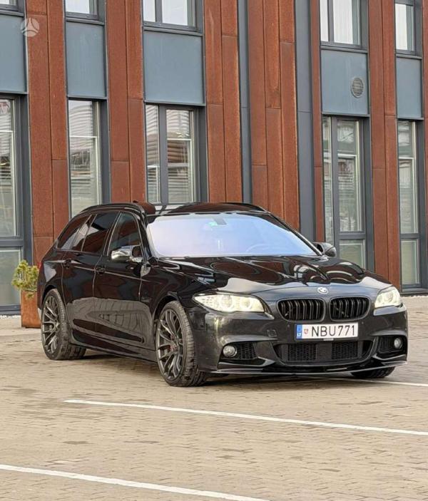 Black BMW 535 2012 in Kaunas, with an engine capacity of 2.99 L and mileage of 260 thousand km for 10300 €, photo 5 on AUTOMOTO.COM.LV