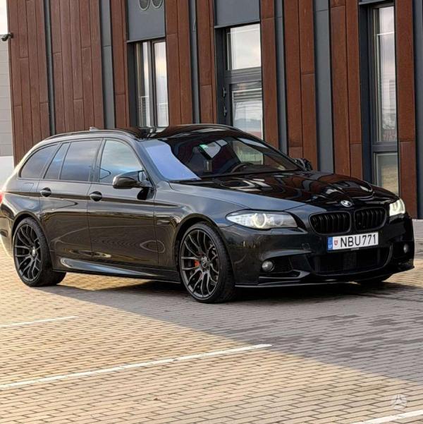 Black BMW 535 2012 in Kaunas, with an engine capacity of 2.99 L and mileage of 260 thousand km for 10300 €, photo 10 on AUTOMOTO.COM.LV
