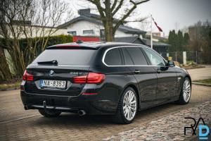 Black BMW 535 2012 in Riga, with an engine capacity of 3.00 L and mileage of 398 thousand km for 8990 €, photo 4 on AUTOMOTO.COM.LV
