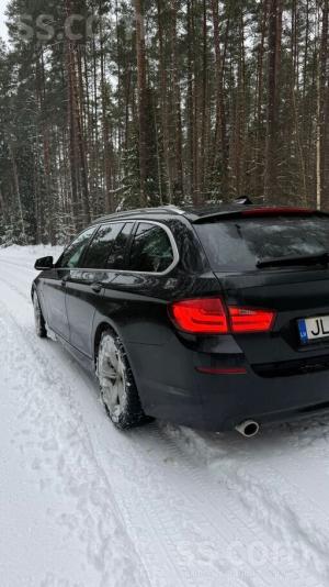 Black BMW 535 2012 in Riga, with an engine capacity of 3.00 L and mileage of 388 thousand km for 9500 €, photo  on AUTOMOTO.COM.LV