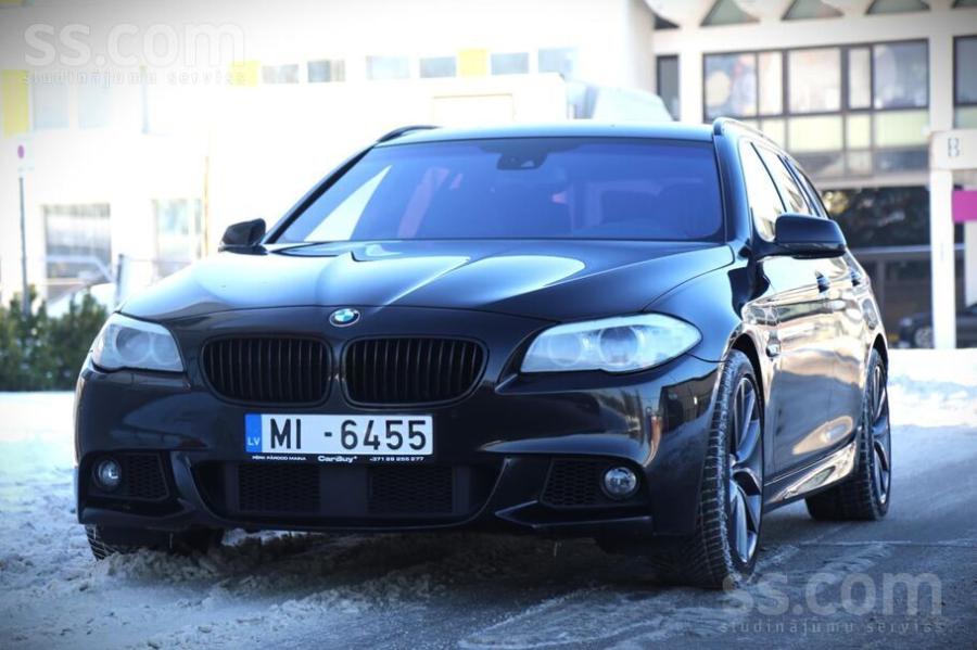 Melns BMW 535 2012 Rīga, ar dzinēja tilpumu 3.00 L un nobraukumu 236 tūkst. km par 10995 €, foto 1 vietnē AUTOMOTO.COM.LV