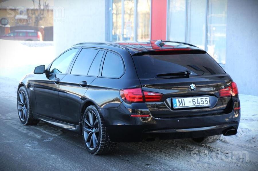 Melns BMW 535 2012 Rīga, ar dzinēja tilpumu 3.00 L un nobraukumu 236 tūkst. km par 10995 €, foto 5 vietnē AUTOMOTO.COM.LV